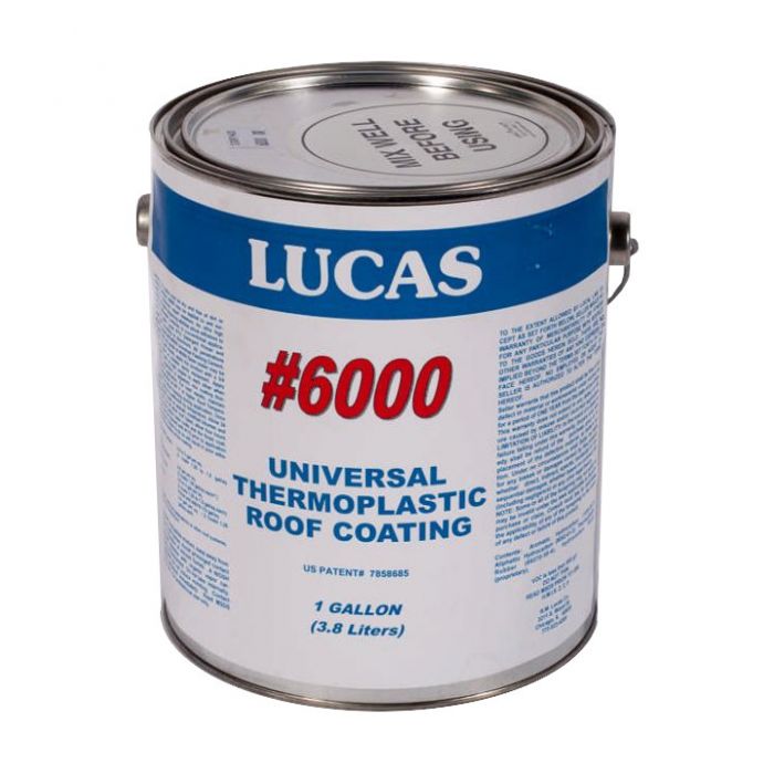 Lucas 6000 Universal Thermoplastic Coating 1 Gallon White