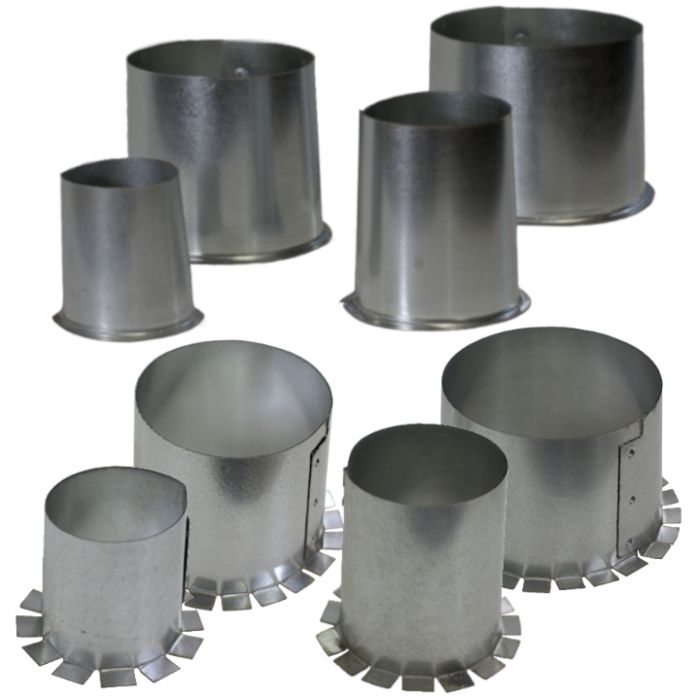 Lakefront Sheet Metal Round Drop Outlet