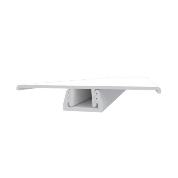 Trusscore TLT58WTC10K H Channel Snap-In Trim Kit 10' White