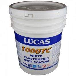 Lucas 1000TC Elastomeric Top Coating 5 Gallon White