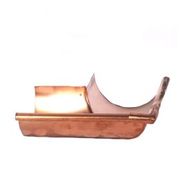 Berger Half Round Outside Box Miter 90 Degrees Copper 5"