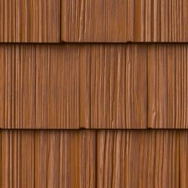 Foundry Split Shake Siding Weathered 7" Exposure Arizona Clay 34/carton