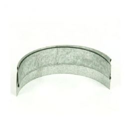 Berger Half Round Slip Joint Galvanized 5"