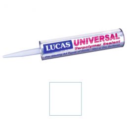 Lucas 6600 Universal Caulk Sealant 10oz Ultra Clear