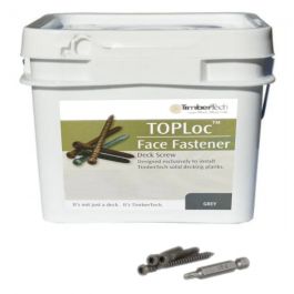 TimberTech TLOC1750G TOPLoc Screws For PRO and EDGE 2.5" Gray 500 sq ft