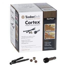 TimberTech CTX100RCDR Cortex Screws For PRO and EDGE Dark Roast 100 ...